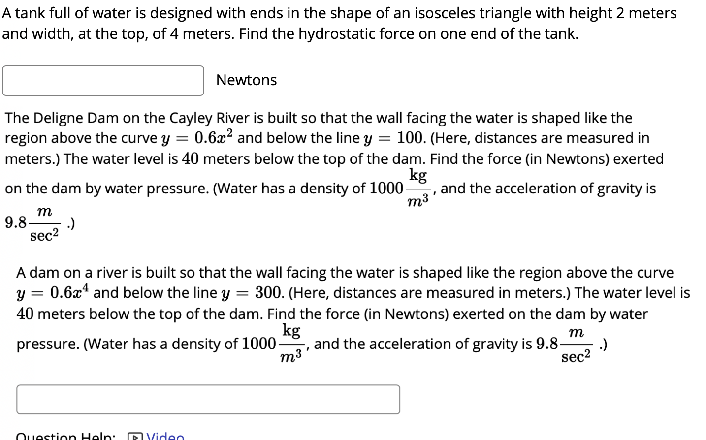 Solved Hello, I need help with these questions I have been | Chegg.com