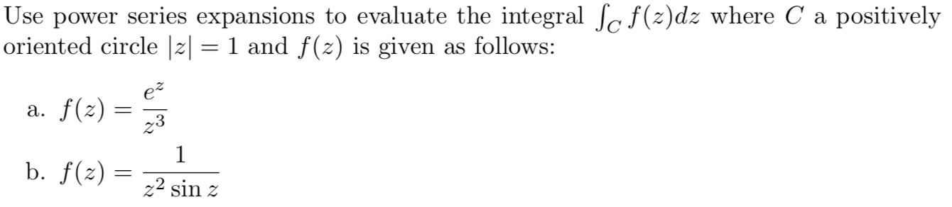 Solved Use power series expansions to evaluate the integral | Chegg.com