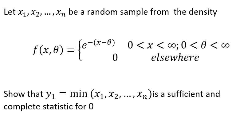 Solved Let x1,x2,…,xn be a random sample from the density | Chegg.com