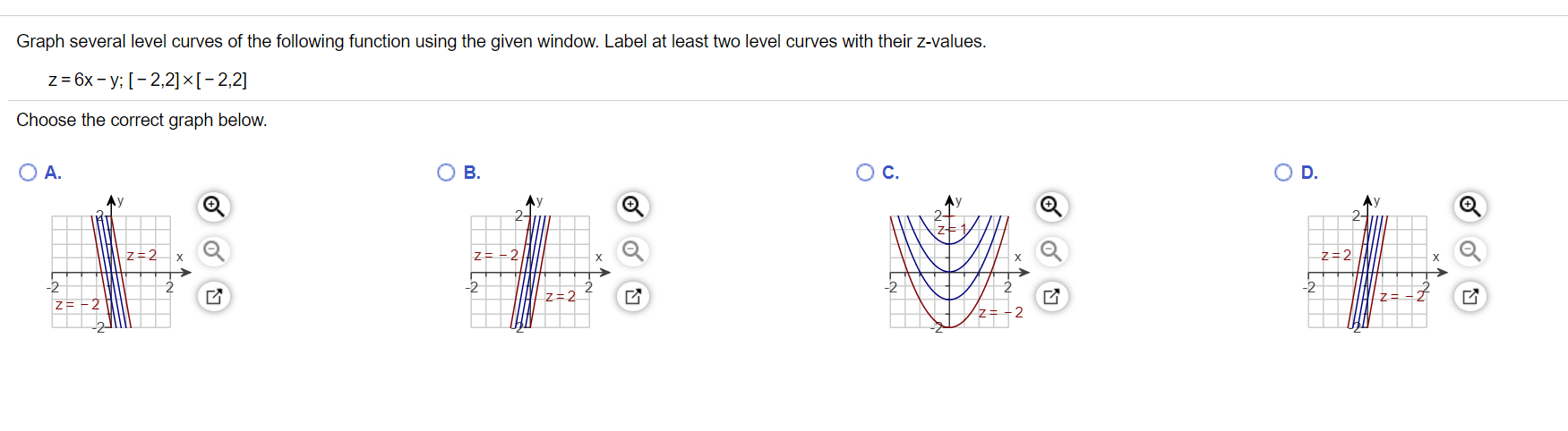Solved Graph several level curves of the following function | Chegg.com Solved Graph several level curves of the following function | Chegg.com