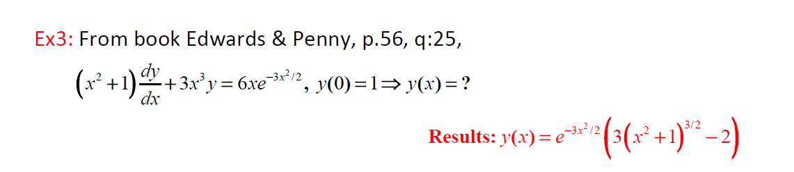 Solved Ex3: From book Edwards & Penny, | Chegg.com