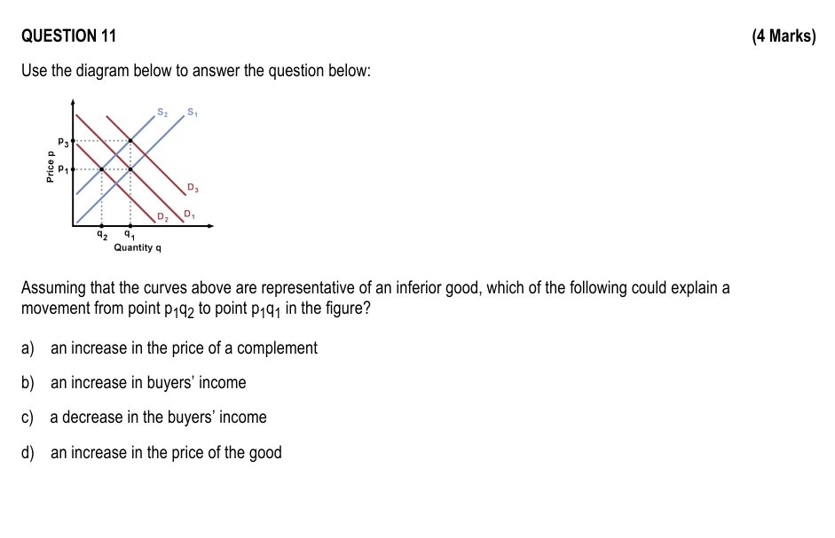 Solved QUESTION 11Use the diagram below to answer the | Chegg.com