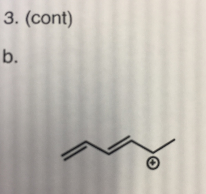 Solved . Draw all possible resonance structures for the | Chegg.com