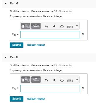 Solved For the capacitor network shown in (Figure 1), | Chegg.com