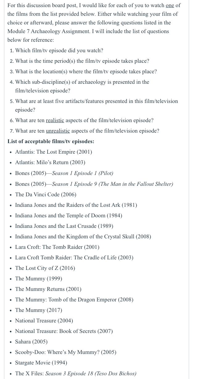 For this discussion board post, I would like for each | Chegg.com