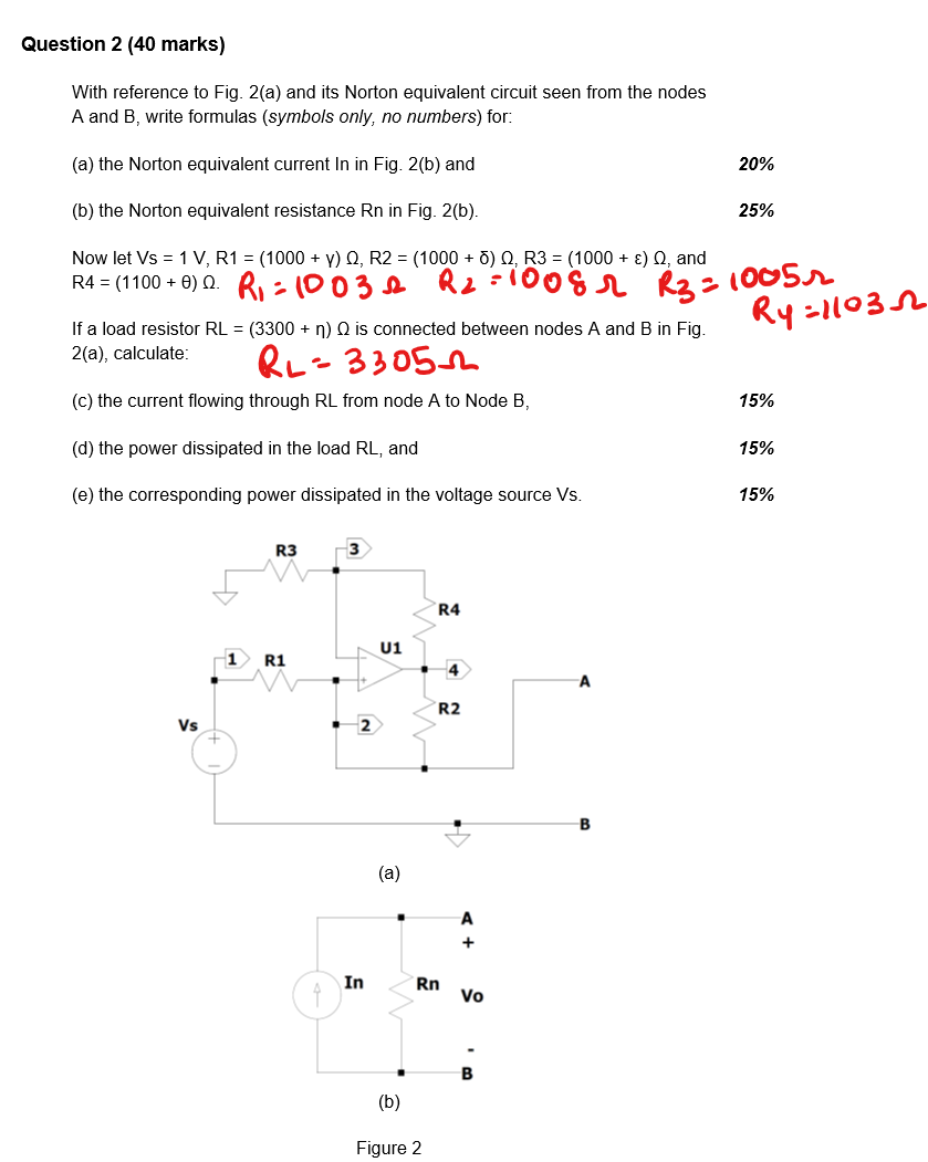 Solved Question 2 (40 marks)With reference to Fig. 2(a) | Chegg.com Solved Question 2 (40 marks)With reference to Fig. 2(a) | Chegg.com