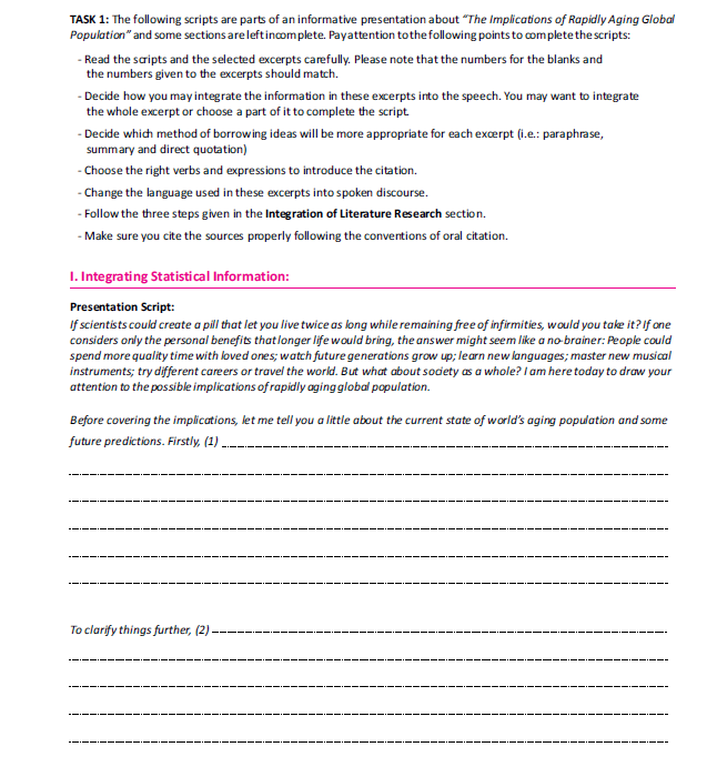 Solved TASK 1: The following scripts are parts of an | Chegg.com