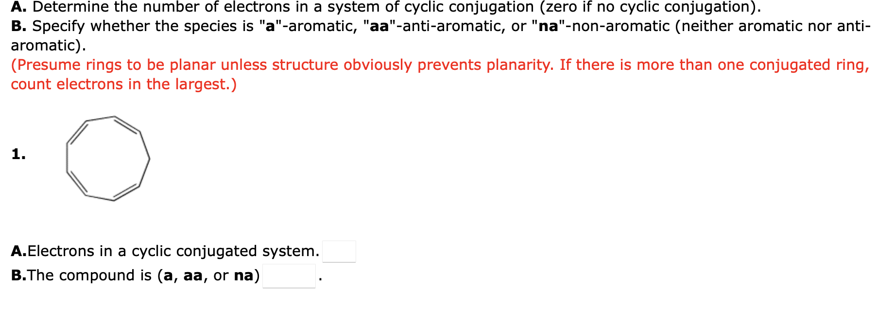 Solved A. Determine the number of electrons in a system of | Chegg.com