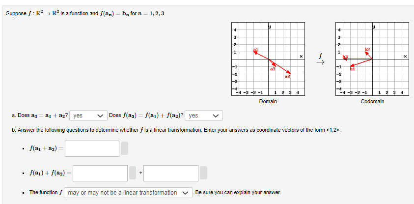 Solved Suppose f:R2→R2 is a function and f(an)=bn for | Chegg.com