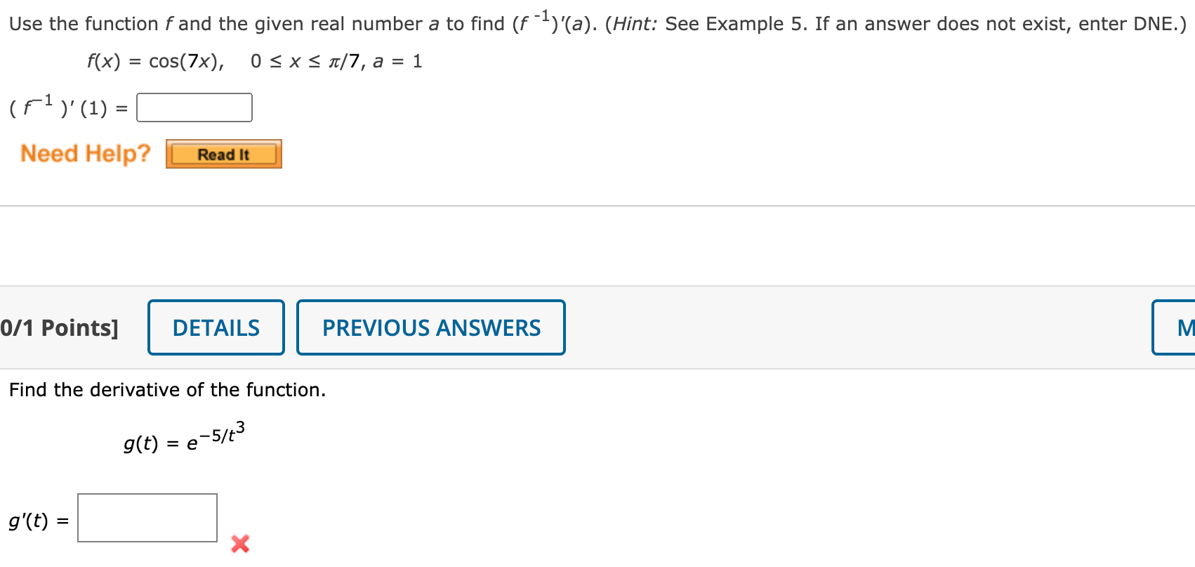 Use the function f and the given real number a to | Chegg.com