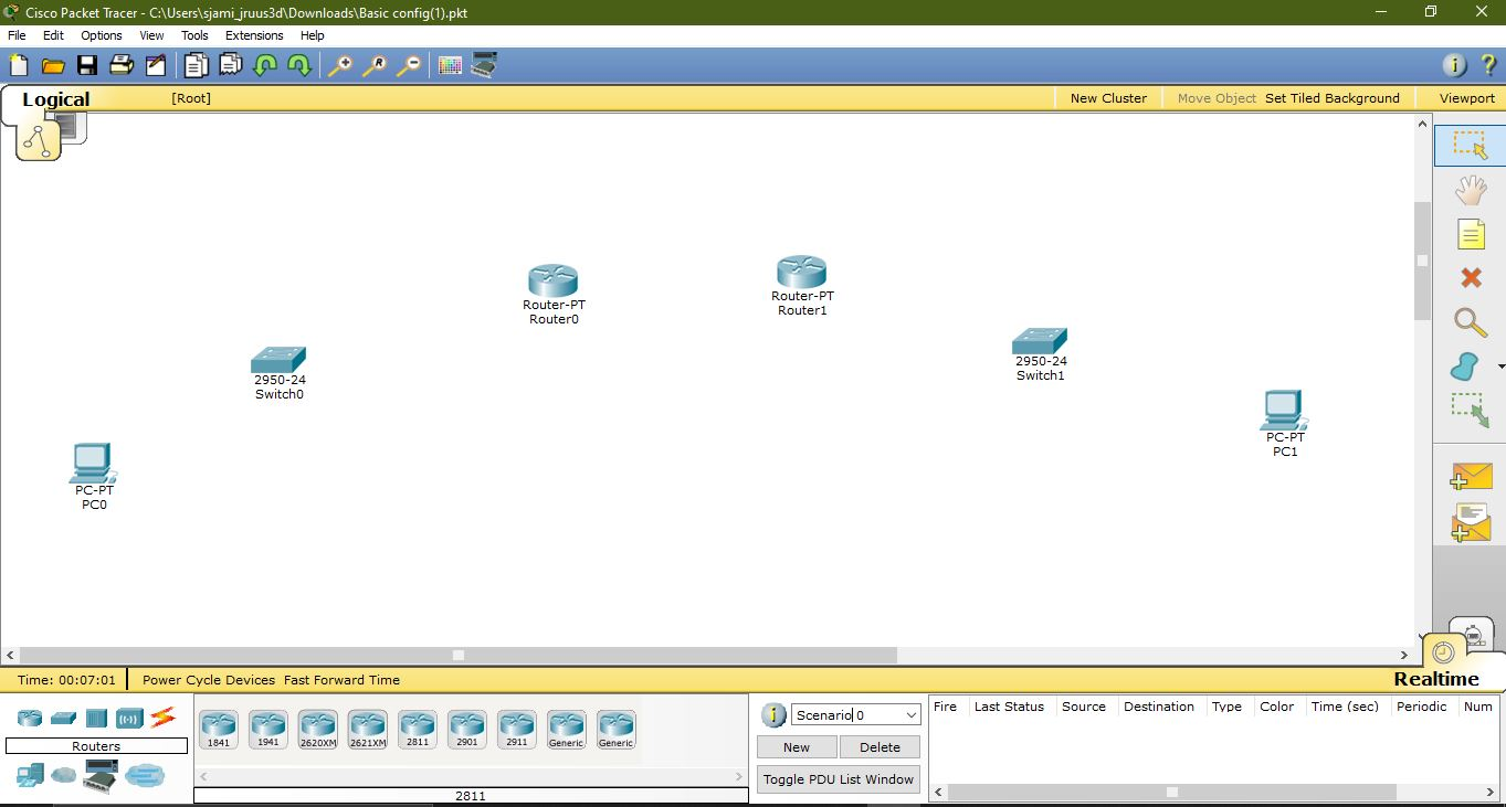 Solved Use the .pkt file to configure the following when | Chegg.com