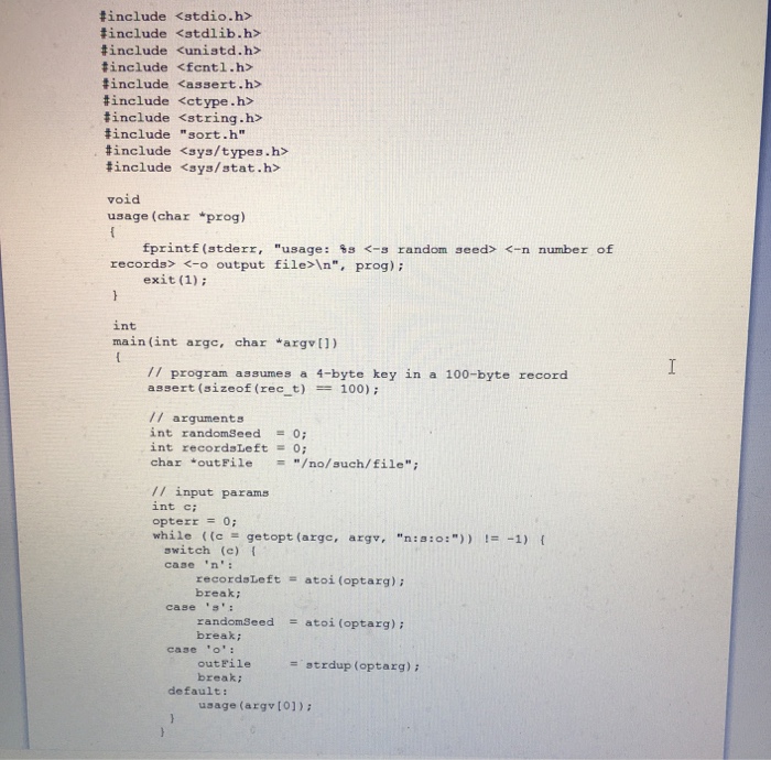 Solved 1 50 Points Binary Record Sorting In Ascending 