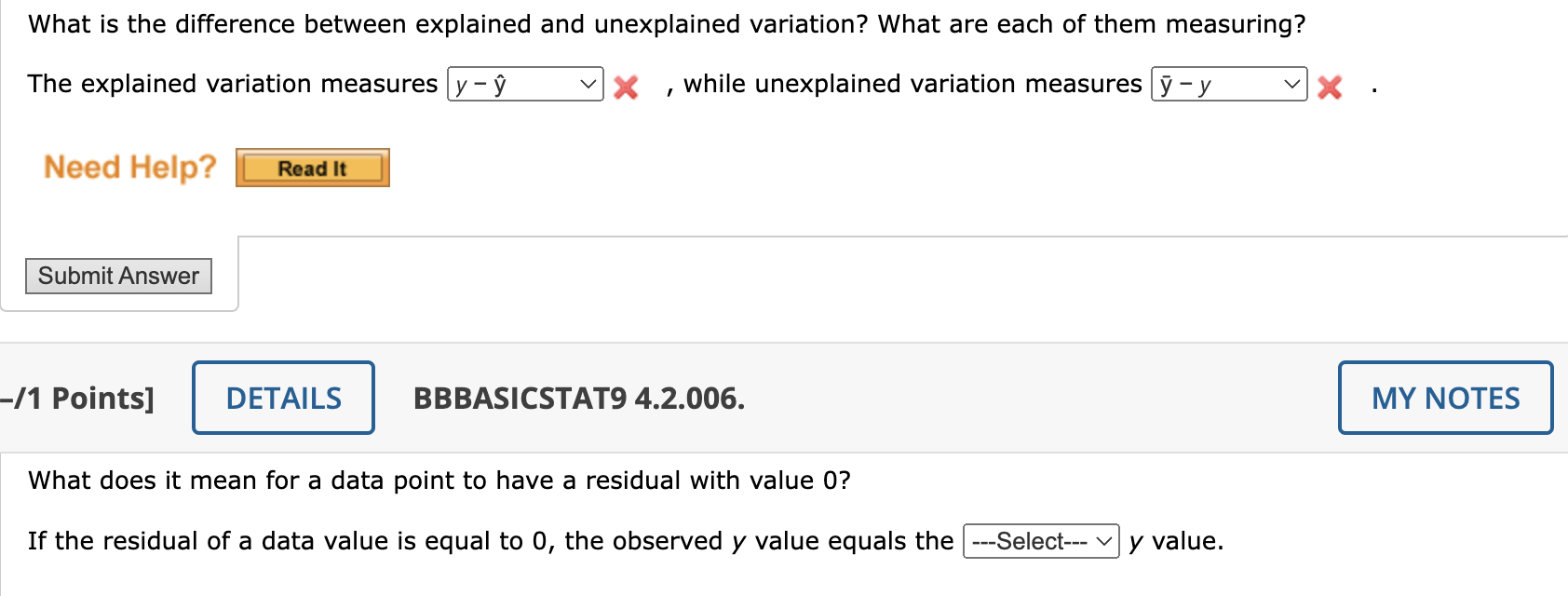 Solved What is the difference between explained and | Chegg.com