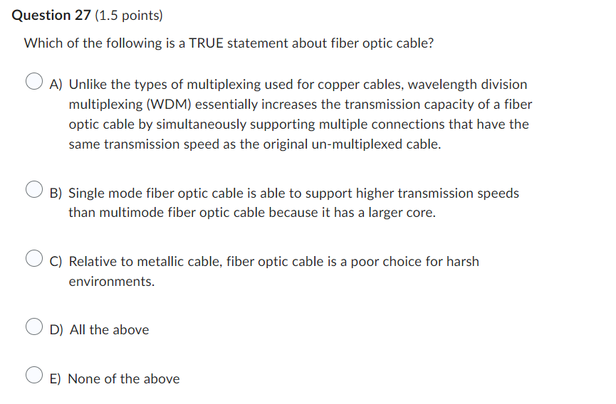 Solved The upstream, downstream, and voice circuits channels | Chegg.com