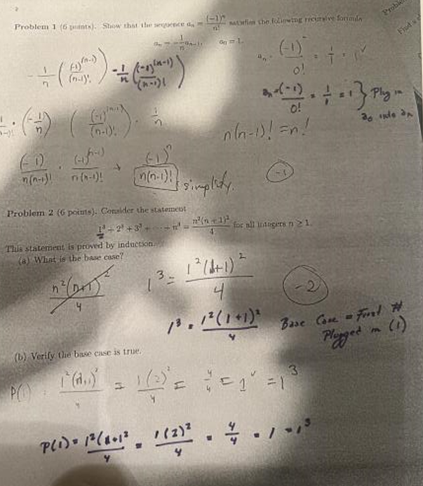 Solved 0!(−1)=11an=0!(−1)=11=1}Ph−1) ! =n ! | Chegg.com