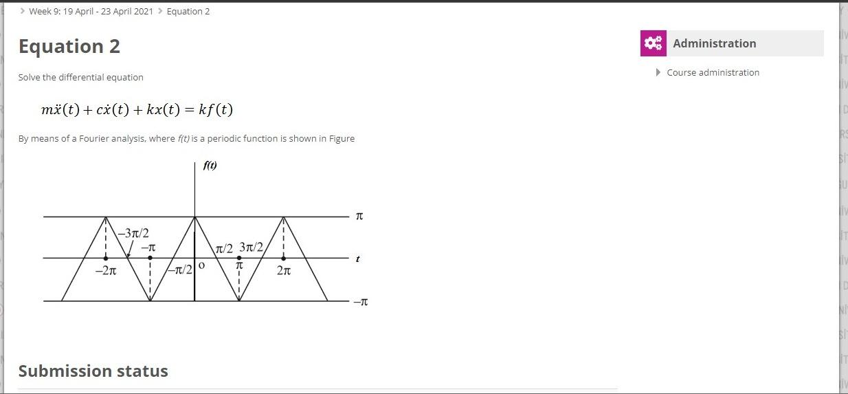 Solved > Week 9: 19 April - 23 April 2021 > Equation 2 | Chegg.com