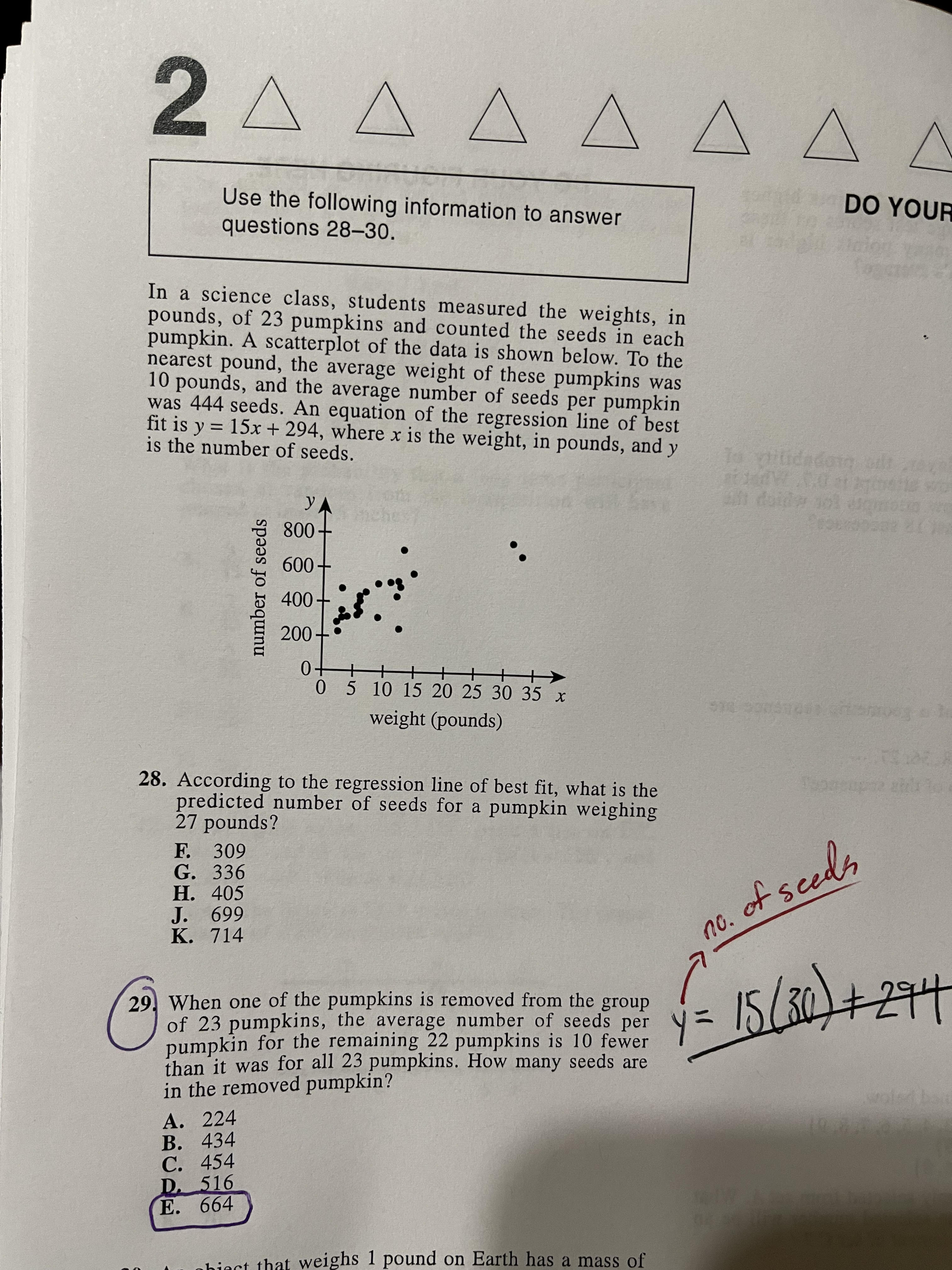 Solved Use the following information to answer questions | Chegg.com