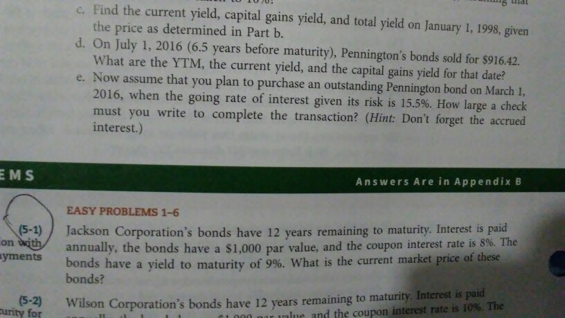 Solved Only answer the question that has the circled problem | Chegg.com