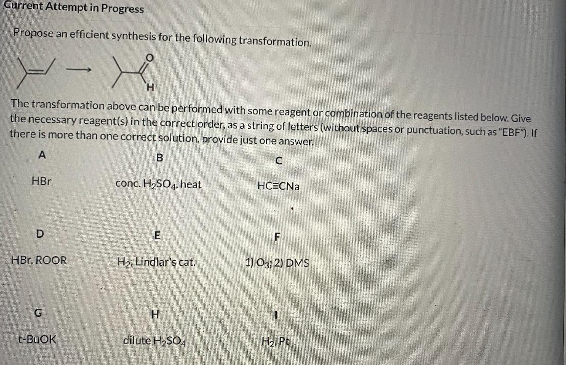 Solved Current Attempt in Progress Propose an efficient | Chegg.com