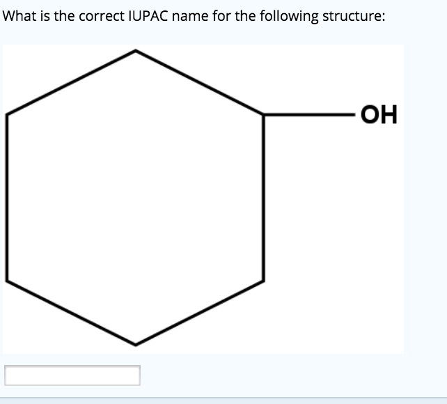 Solved What is the correct IUPAC name for the following | Chegg.com