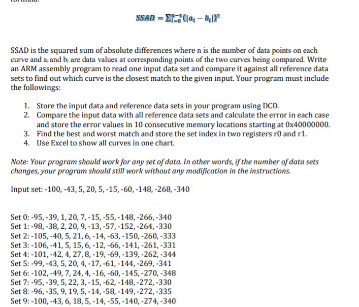 SSAD = ET=2(a - bila SSAD is the squared sum of | Chegg.com