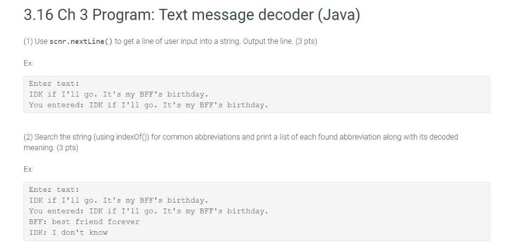 Solved Support these abbreviations: BFF-best friend | Chegg.com