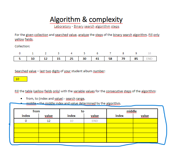 Solved Please fill in the table very properly and the place | Chegg.com