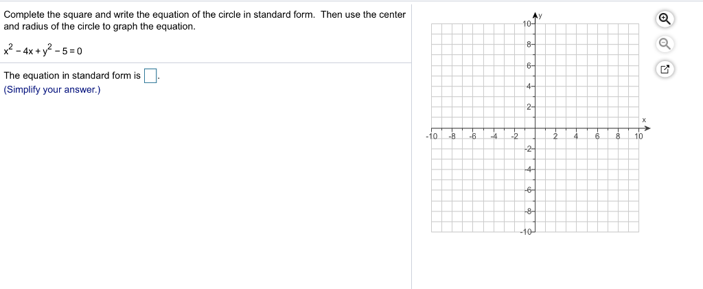Solved Find the solution set for the system by graphing both | Chegg.com
