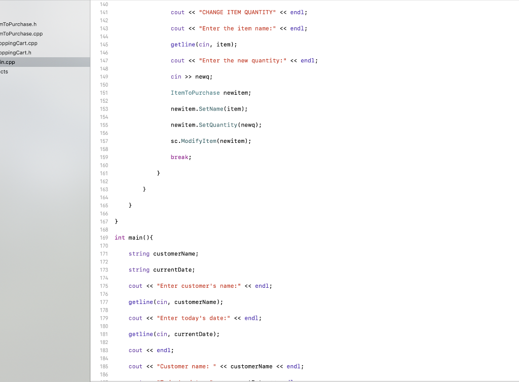 Solved v 9 #include 11 #include lab7 lab 7 h | Chegg.com