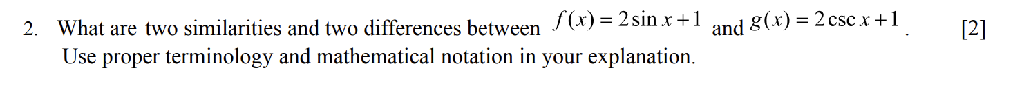 Solved 1. Consider the function \\( y=a \\cos [2(x-d)]+c | Chegg.com
