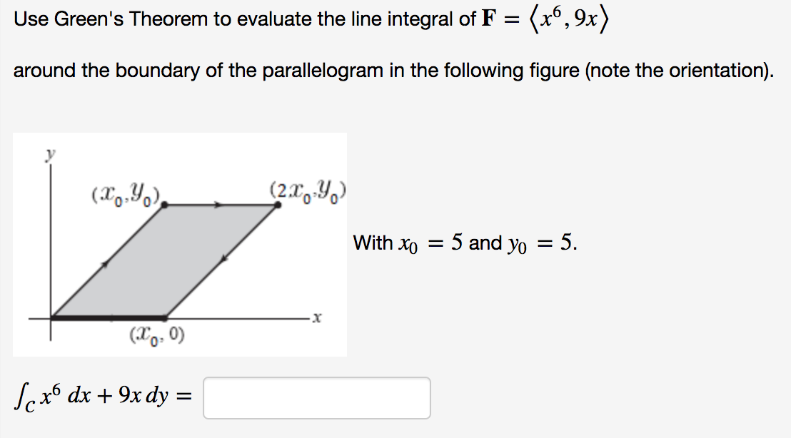 Solved Use Green's Theorem to evaluate the line integral of | Chegg.com