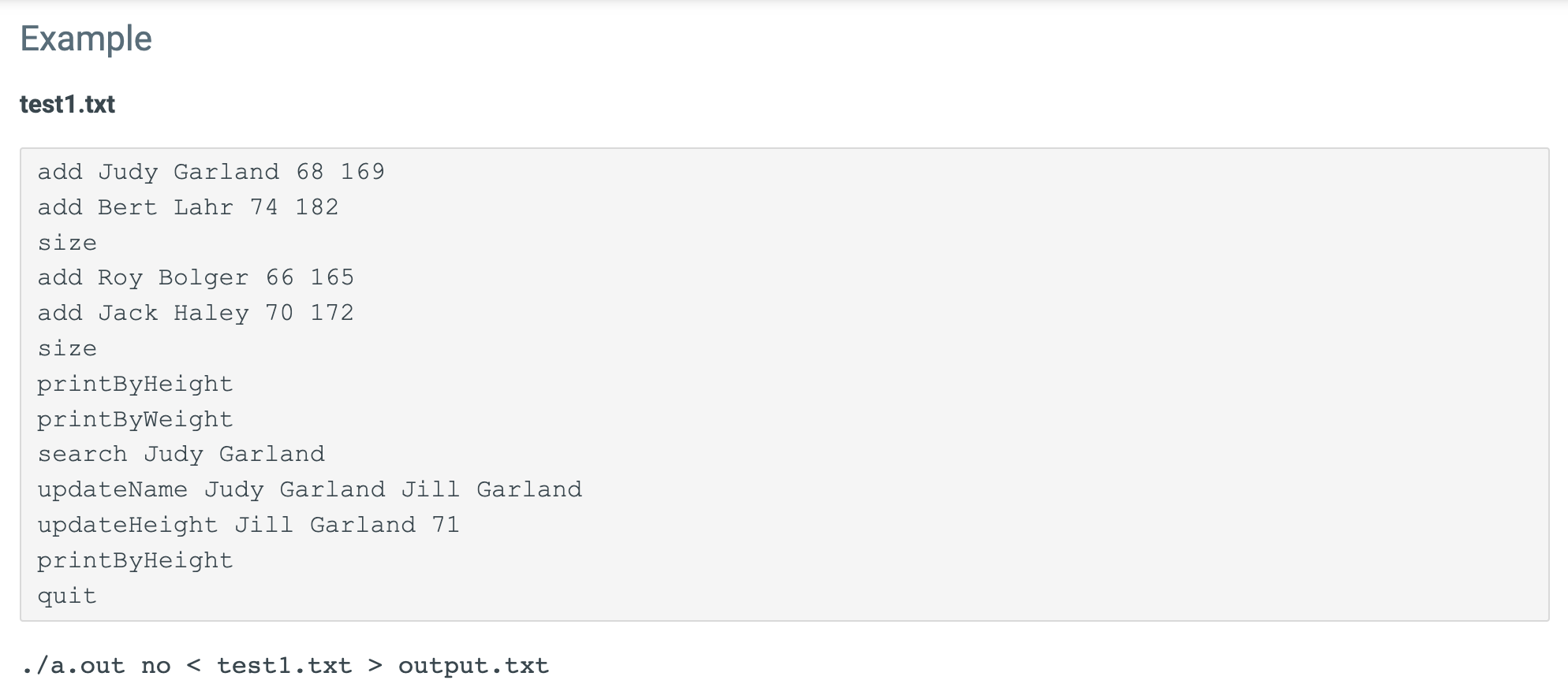 Solved FilesThere are three files:main.cpp - The interface | Chegg.com