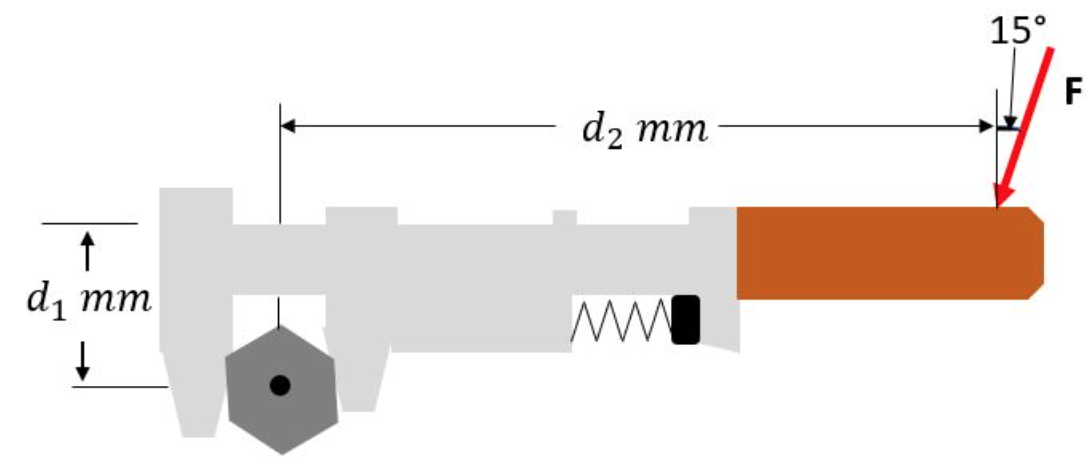 Solved Determine the magnitude of the force F in Newtons | Chegg.com