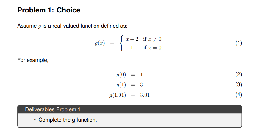 Solved How to find code a real value equation in python: | Chegg.com