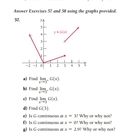Solved Answer Exercises 57 and 58 using the graphs provided. | Chegg.com