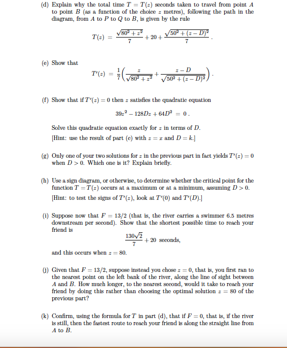 Solved Scenario: You are at a point A in a field separated | Chegg.com
