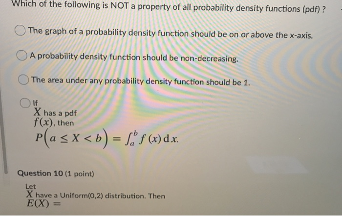 Solved Which of the following is NOT a property of all | Chegg.com