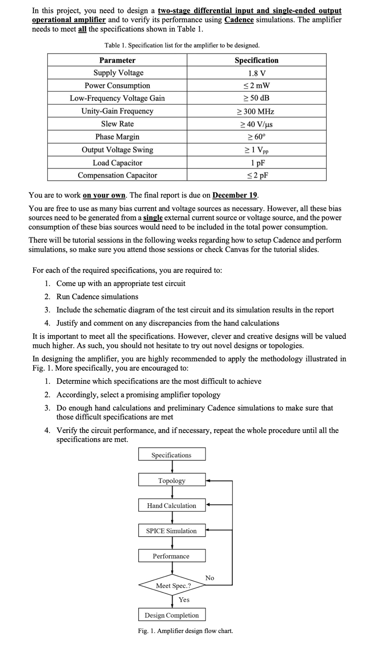 In this project, you need to design a two-stage | Chegg.com