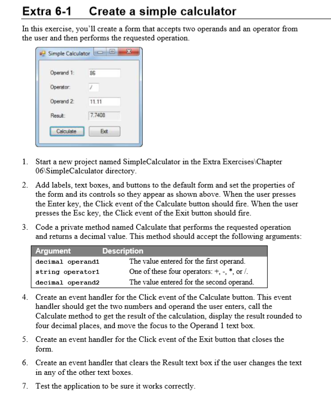 Solved Visual Studio C# Comment on each line of code | Chegg.com