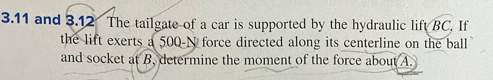 Solved Solve this mechanical statics problem and fill me | Chegg.com
