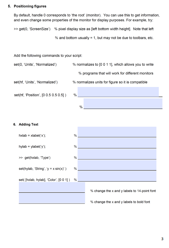 Solved Unit 8 - Object Oriented Programming / Handle | Chegg.com