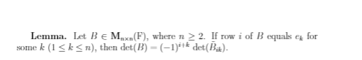 Solved A is a nxn matrix. Multiply row i of A by a scalar c | Chegg.com