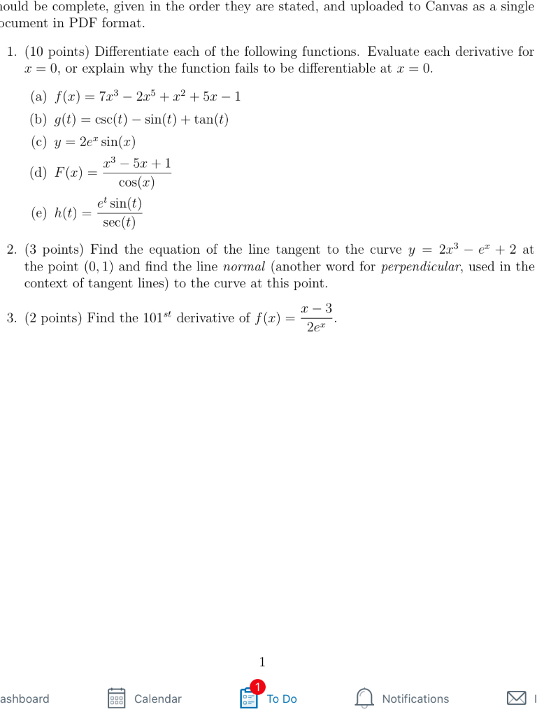 Solved hould be complete, given in the order they are | Chegg.com