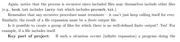 What is File Expansion? In many computer languages | Chegg.com