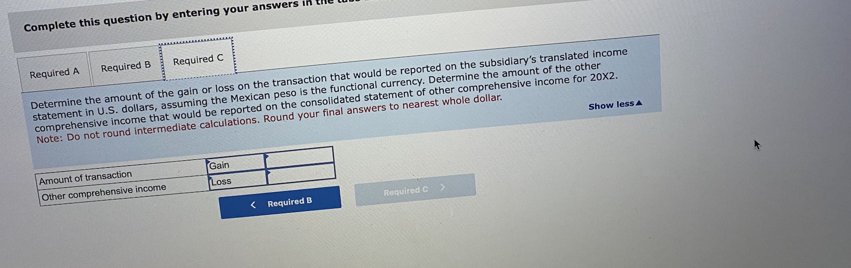 Solved Complete this question by entering your answers | Chegg.com