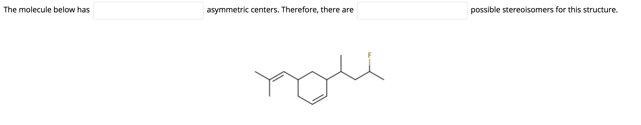 Solved The molecule below has asymmetric centers. Therefore, | Chegg.com