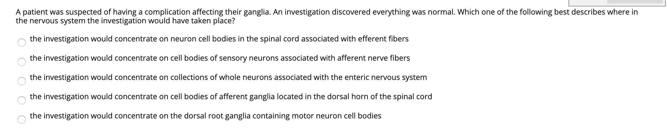 Solved A patient was suspected of having a complication | Chegg.com
