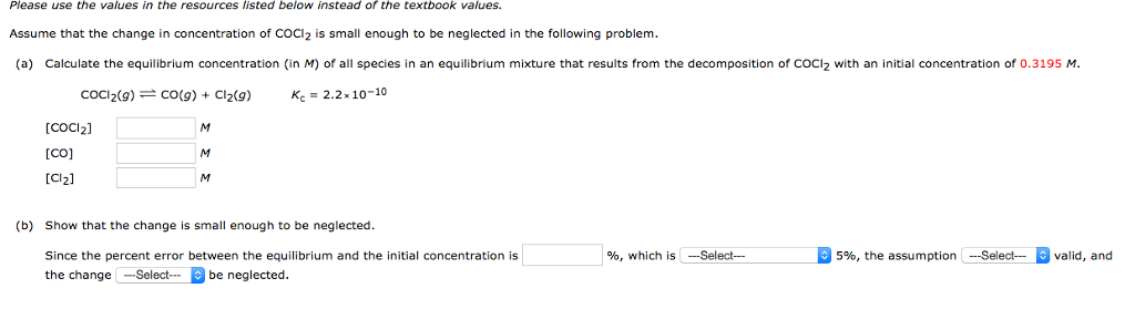 Solved Please use the values in the resources listed below | Chegg.com