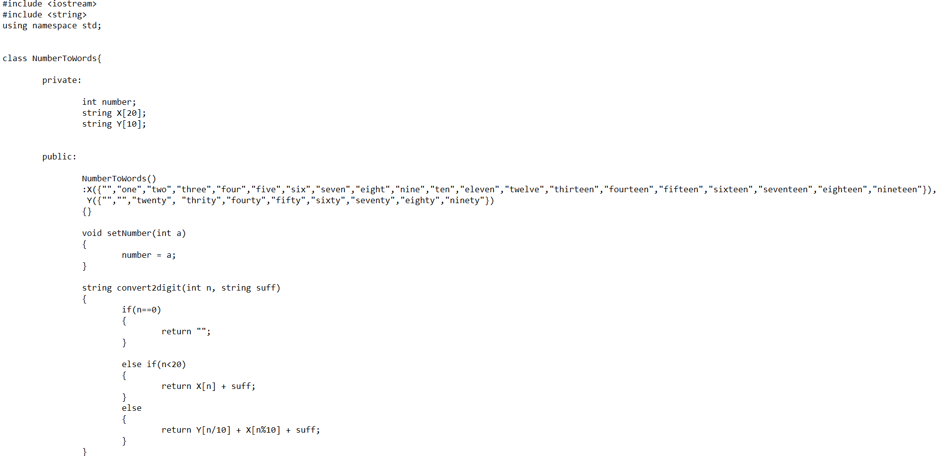 Solved We need to create a program that takes in an integer | Chegg.com