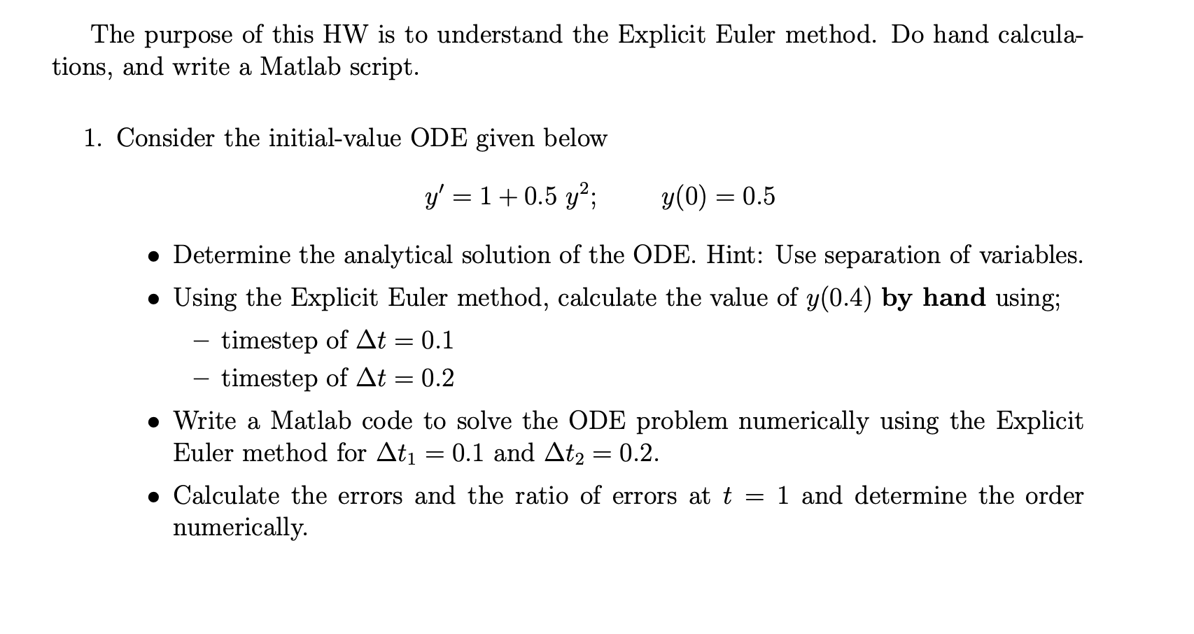 Solved The purpose of this HW is to understand the Explicit | Chegg.com